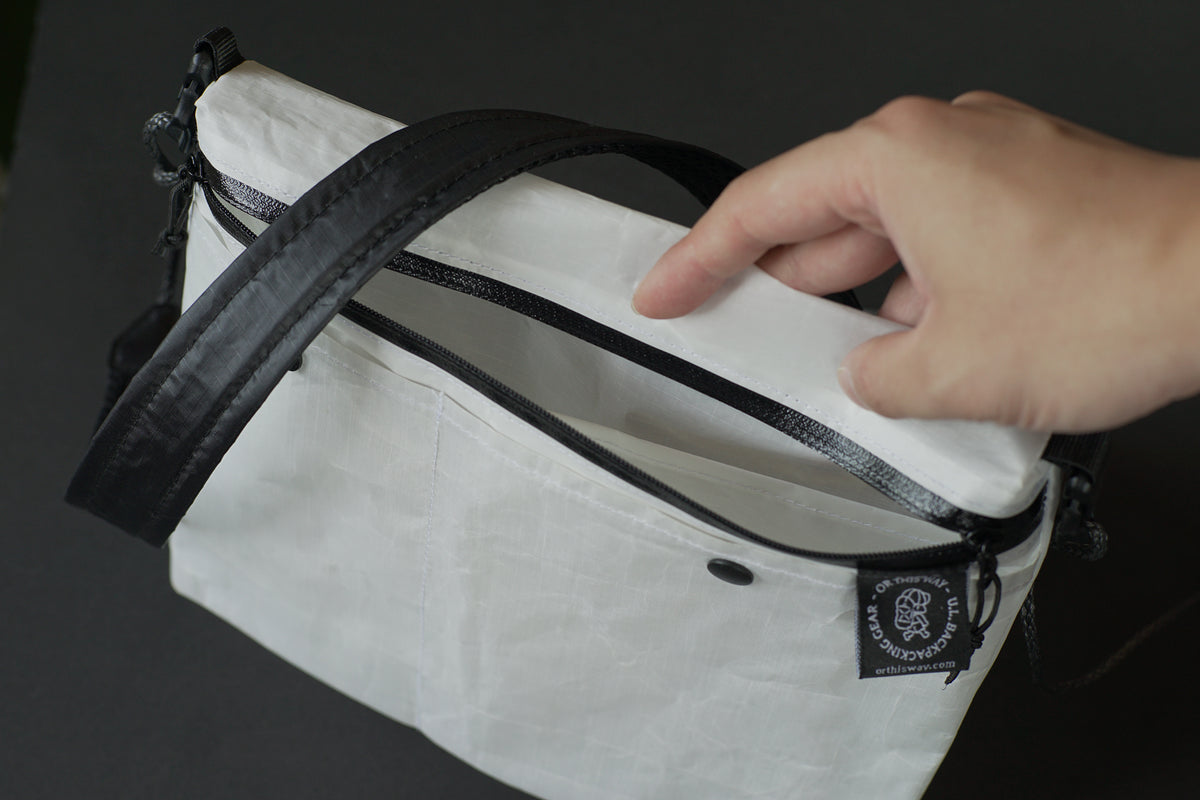 Sacoche - Ripstop x Dyneema - White – OR THIS WAY